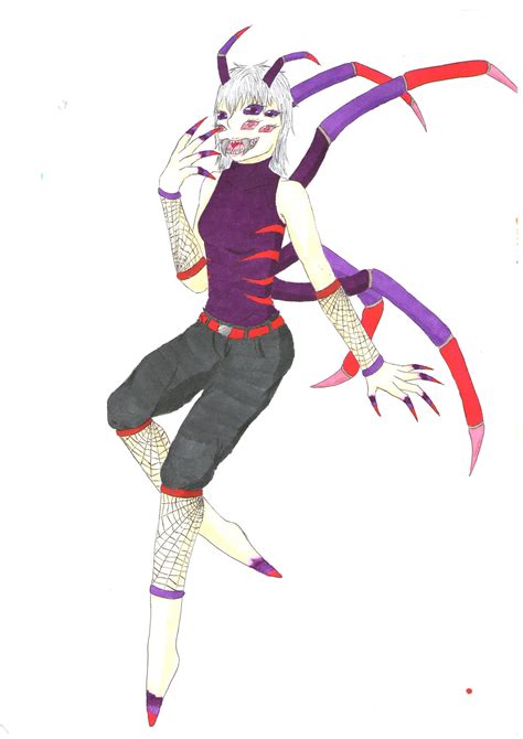 Spider Demon Oc By Zukkulamato On Deviantart