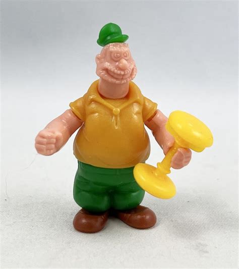 Popeye Kinder Surprise 1992 Mean Man With Dumbbell