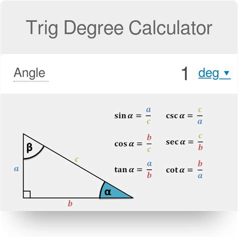 Trigonometry Calculator