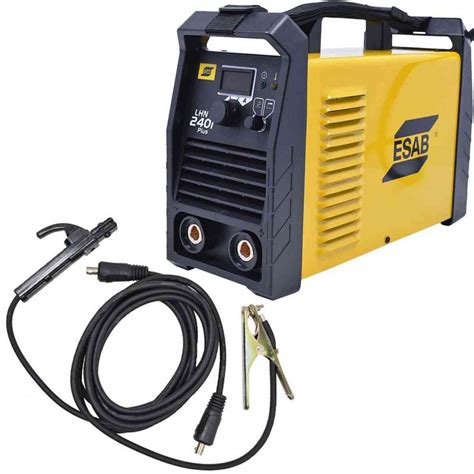 Máquina De Solda Inversora 200a Lhn Plus Esab Lhn 240i Plus Casa Das