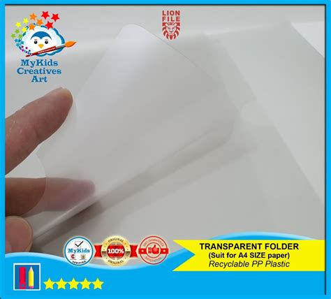A Transparent Plastic Folder C L U Shape Hobbies Toys Stationery Craft Art Prints On
