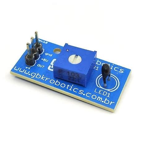 Módulo Sensor De Temperatura Com Ntc 10k E Trimpot Modulo P10