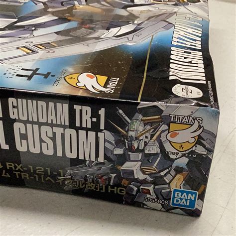Hguc 56 Rx 121 1 Gundam Tr 1 Hazel Custom Damaged Box 10 Off The