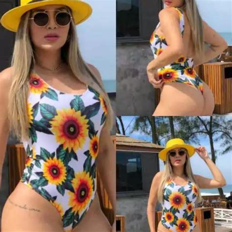 Biquini Maio Feminino Praia Body Arabesco Azul E Branco Shopee Brasil