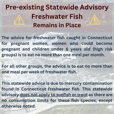 Fish Consumption Advisories Issued For Housatonic River And The