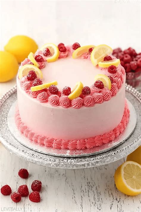 Lemon Raspberry Layer Cake Easy Summer Cake Recipe Recipe Maestro