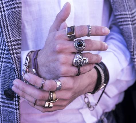 Mens Ring Fashion Elevate Your Style With Statement Rings