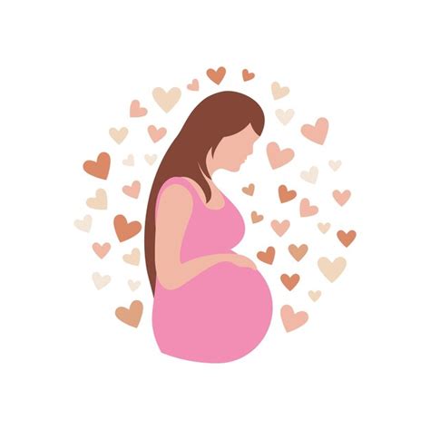 Premium Vector Pregnancy Logo Illustration