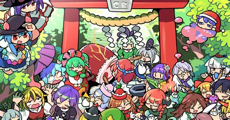 東方 みんな一緒に もや造例大祭あ03abのイラスト Pixiv
