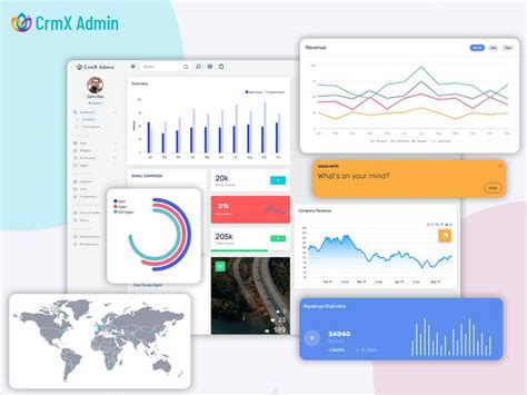 Crmx Bootstrap Admin Dashboard Template And User Interface