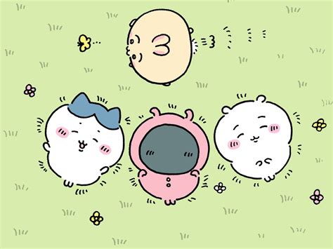 ちいかわ「ちいかわ ちいかわファンアート お題箱 あっつい🍧 」うにま🐙ファンアートの漫画