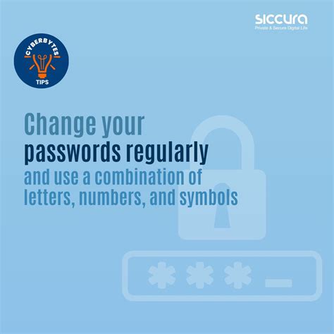 Cybersecurity Passwordsecurity Staysafeonline Cyberbytetip Besiccura Becybersafe Siccura