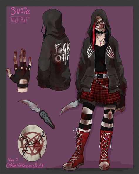 Pin De C Em 2000s Emo Em 2024 Personagens De Terror Lendas Japonesas