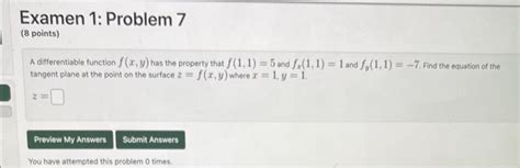 solved a differentiable function f x y has the property