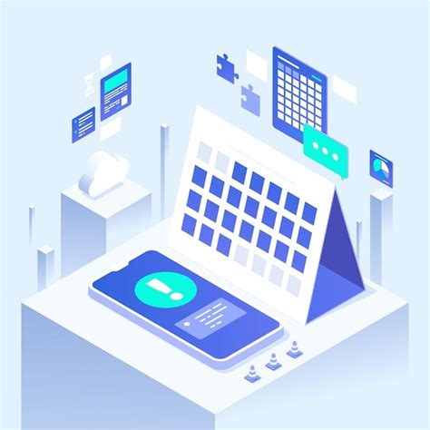Premium Vector Isometric Illustration For Landing Page