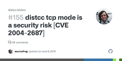 distcc tcp mode is a security risk [cve 2004 2687] · issue 155