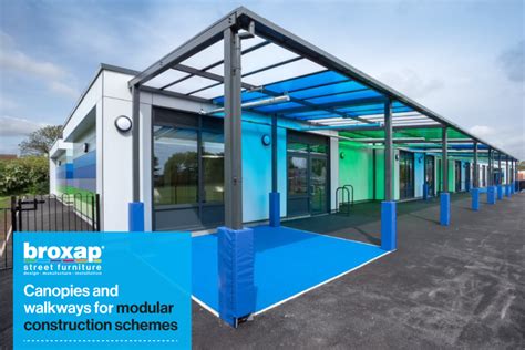 Canopies And Shelters For Modular Building Design Broxap