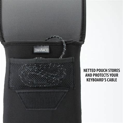 Enhance Keyboard Sleeve Travel Case For Tenkeyless 10keyless Compact Tournament Gaming Keyboards