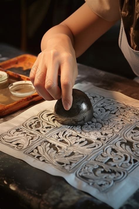 拓印制作图片 包图网