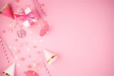 Mẫu Thiết Kế Happy Birthday Background Design For Girl đầy Sắc Màu Và