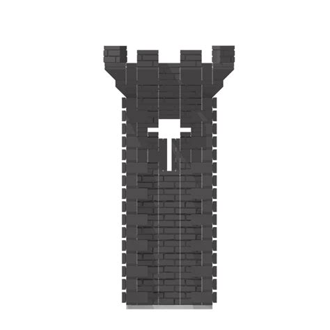Lego Moc Medieval Tower By Bricksideas Rebrickable Build With Lego