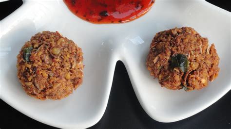 A Peek Into My Kitchen Vaazhaipoo Vadai ~ Banana Flower Fritters