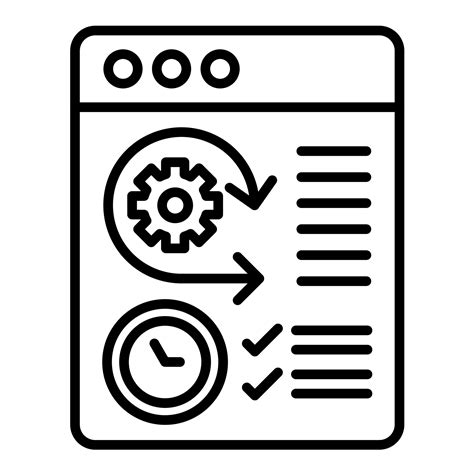 Agile Software Development Line Icon 14768472 Vector Art At Vecteezy