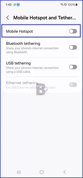 How To Enable And Use Wi Fi Hotspot On Samsung