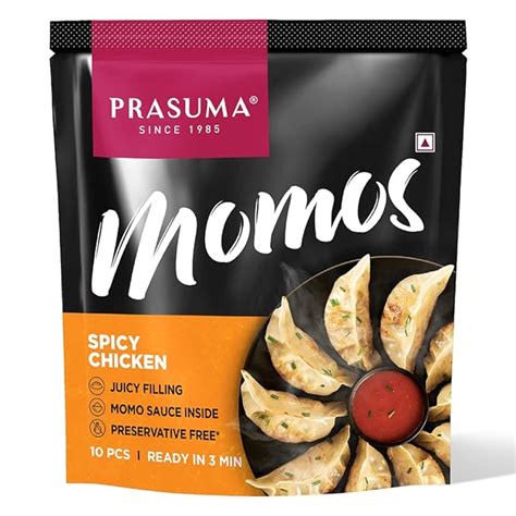 Check Halal Status Of Prasuma Momos Spicy Chicken 10 Pieces Frozen