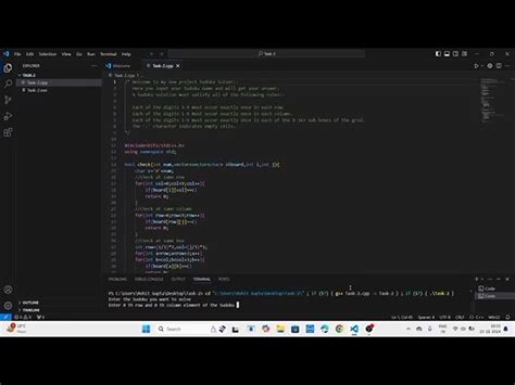 Rohit Gupta On Linkedin Codealpha Internship Sudokusolver Cpp