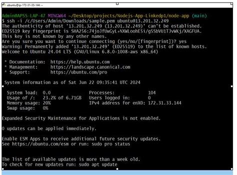 deployed a node js application on aws with github hyndavi nanduri posted on the topic linkedin