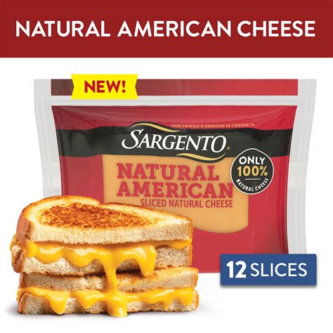 Sargento® Natural American Sliced Cheese, 12 Slices - Walmart.com