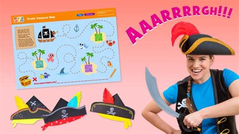 Pirate Treasure Map Super Simple