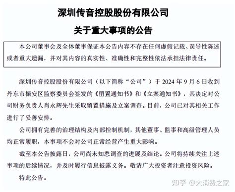 高管被留置、专利纠纷未解、非洲市场增长放缓！传音控股进入多事之秋 知乎