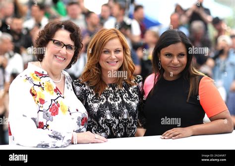 Phyllis Smith Amy Poehler And Mindy Kaling From Left To Right Pose