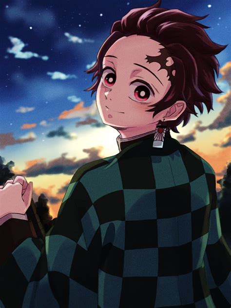 Kamado Tanjirou Kimetsu No Yaiba Drawn By R1014 Chopper Danbooru