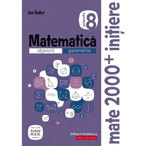 Matematica Clasa Partea Caiet Initiere Ion Tudor Editura