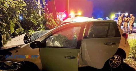 VIDEO Dua Beranak Maut Nahas Kereta Bertembung Lori Tangki BULETIN