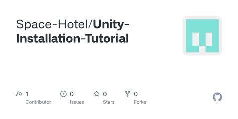 Github Space Hotelunity Installation Tutorial