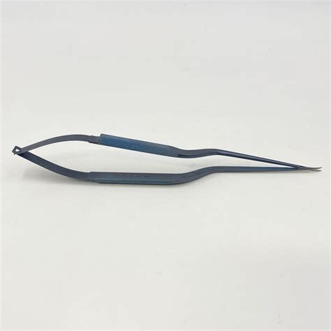 Used Codman 80 1723 Rhoton Bayonet Scissors Curved 8 5 Titanium