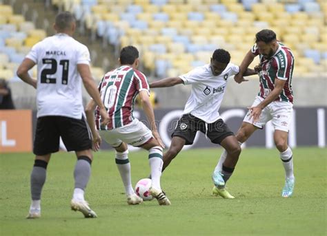 SOCCER VFluminense And Botafogo Editorial Stock Image Image Of Serie