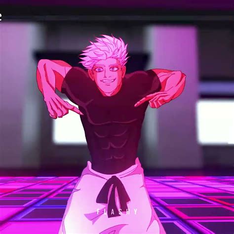 Happy New Year Ii Gojo Dance Ii Gojo Jujutsukaisen Jjk Mina Anime
