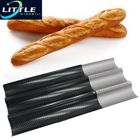 실용적인 케이크 바게트 몰드 팬 프랑스 빵 베이킹 몰드 빵 웨이브 베이킹 트레이 웨이브 빵 베이킹 도구 Aliexpress