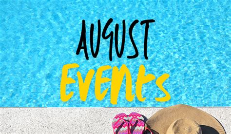 August Events Salem Township Library