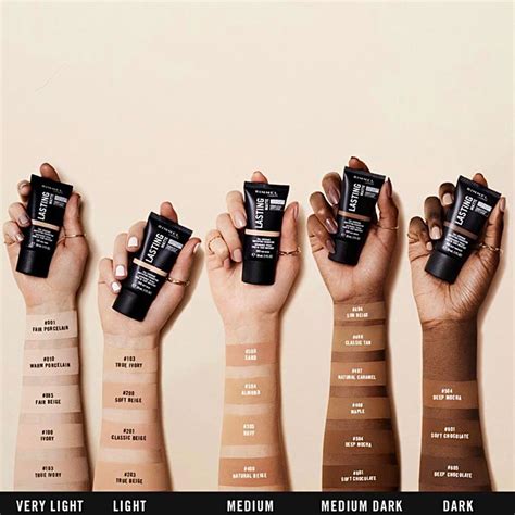 Rimmel London Lasting Matte Full Coverage Foundation 30ml 404 Sun