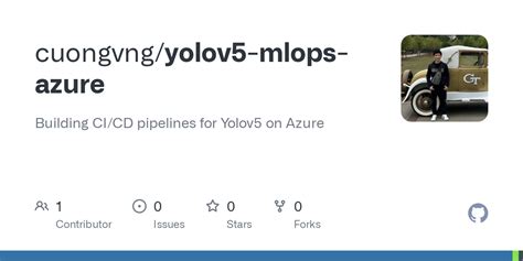 GitHub Cuongvng Yolov5 Mlops Azure Building CI CD Pipelines For