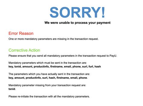 Error Handling
