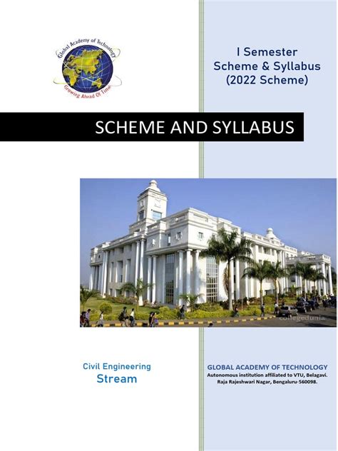 2022 first semester scheme syllabus cv stream physics cycle pdf