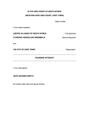 Case Number Example South Africa Fill And Sign Printable Template Online