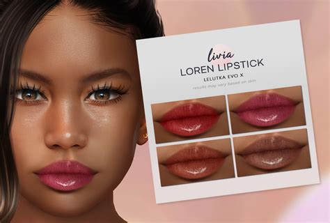 Second Life Marketplace Livia Loren Lipstick T Lel Evox Hd